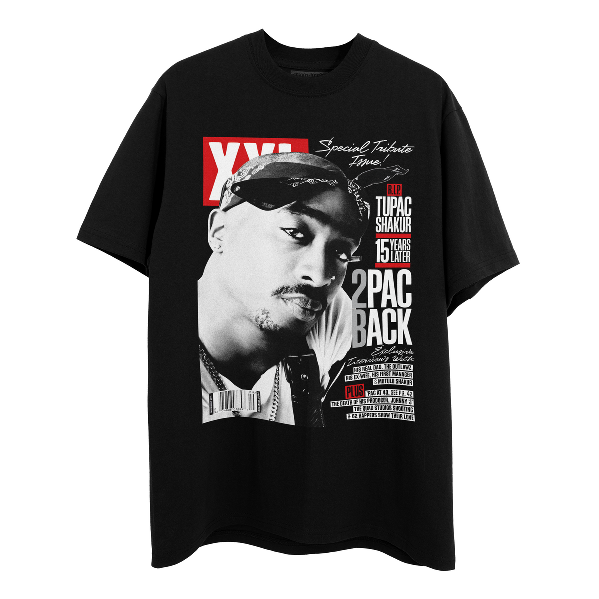 Playera "Tupac XXL" – Mission Brand®